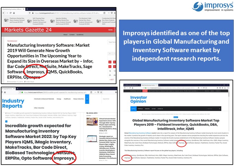 Software Manufacturing Company | Improsys