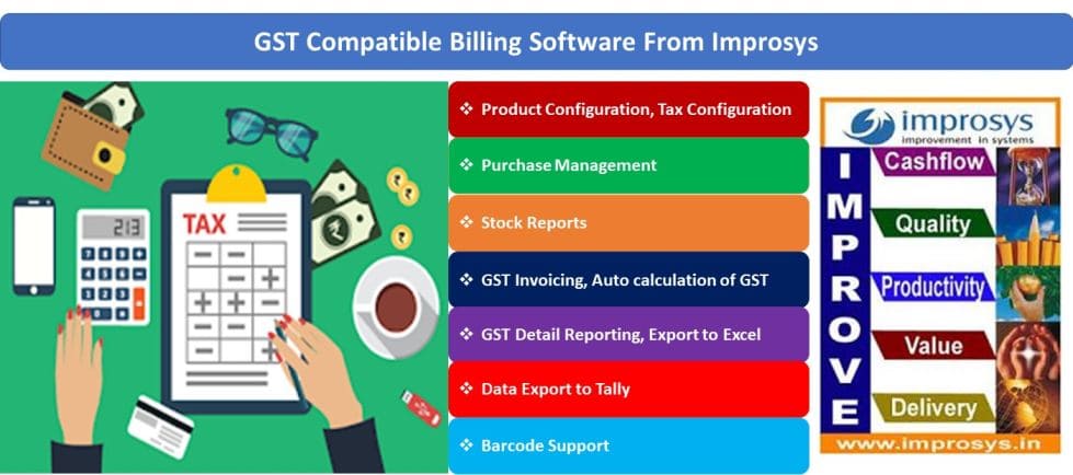 GST Billing Software | Best online billing software | Improsys