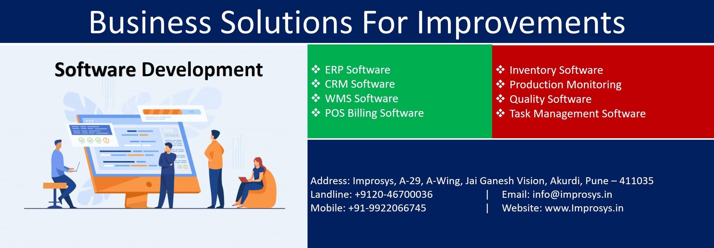 Software Manufacturing Company | Improsys